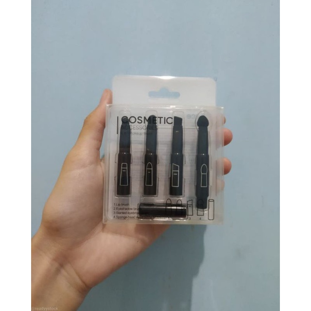 Jual Miniso Brush Make Up Kit isi 4pcs (new) | Shopee Indonesia