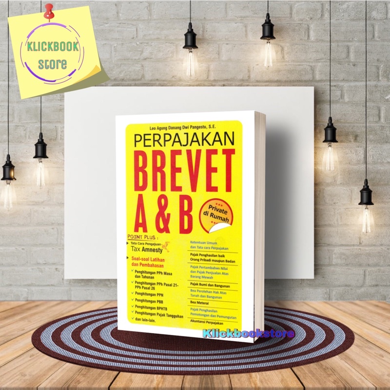 Jual Buku Perpajakan Brevet A dan B # Private di rumah#Point Plus - Leo agung danang dwi ...