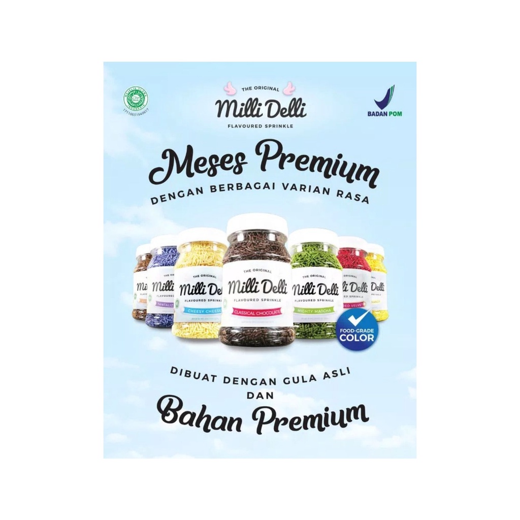 Jual Meses Chocorice Sprinkle Coklat Milli Delli Meises Chocolate Shopee Indonesia