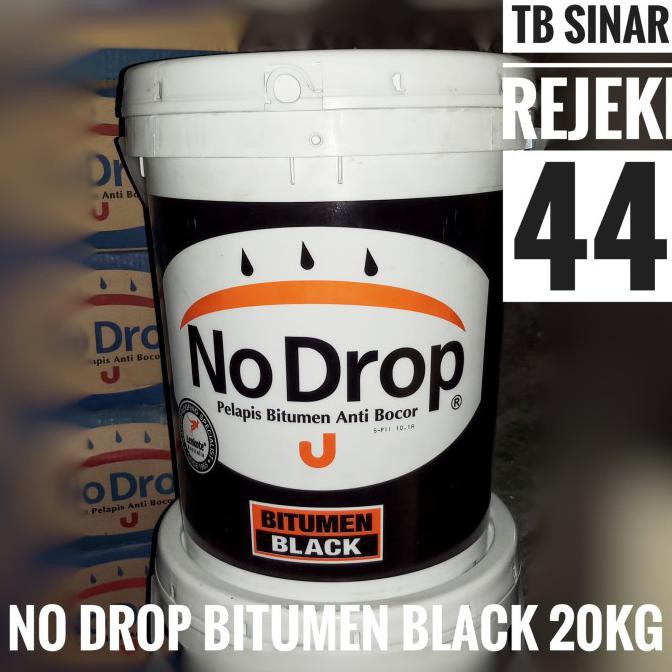Jual No Drop Bitumen Black PAIL 20 KG Cat Pelapis Anti Bocor Waterproofing | Shopee Indonesia