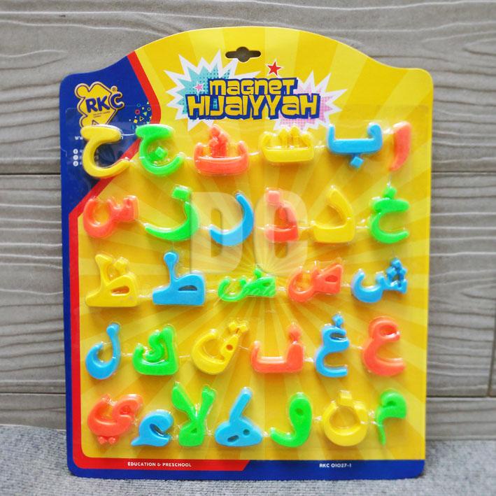 Jual Blink Mainan Edukasi Anak Huruf Hijaiyah Magnet / Huruf Arab ...