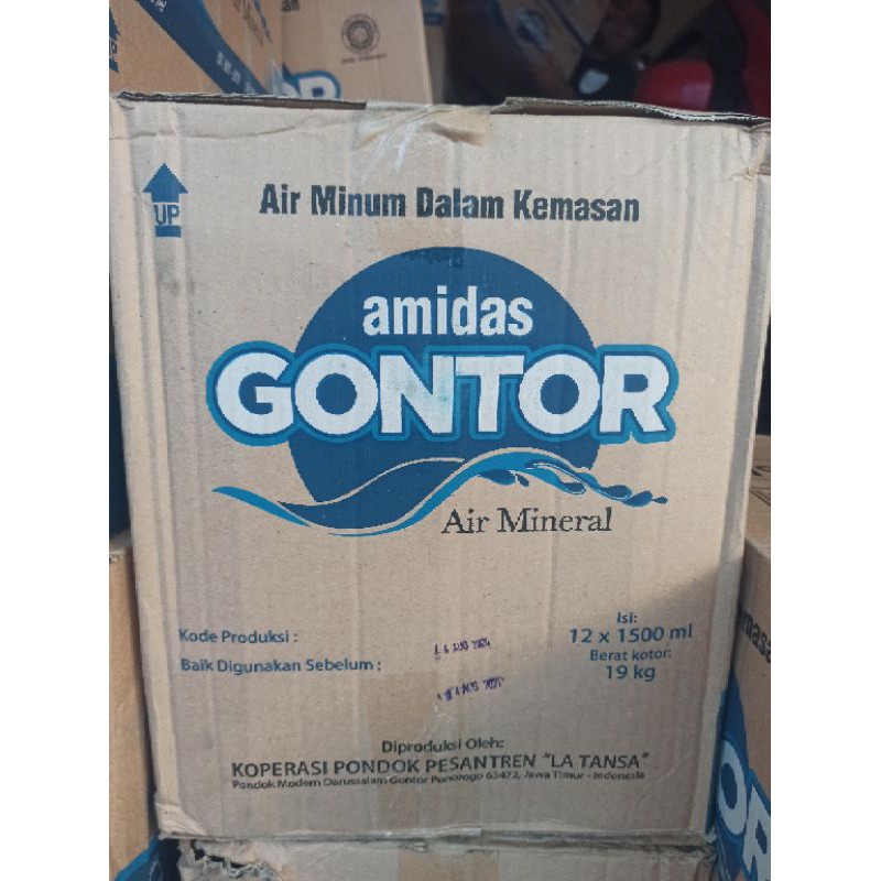 Jual AIR MINERAL DARUSSALAM AMIDAS GONTOR 1500ML | Shopee Indonesia