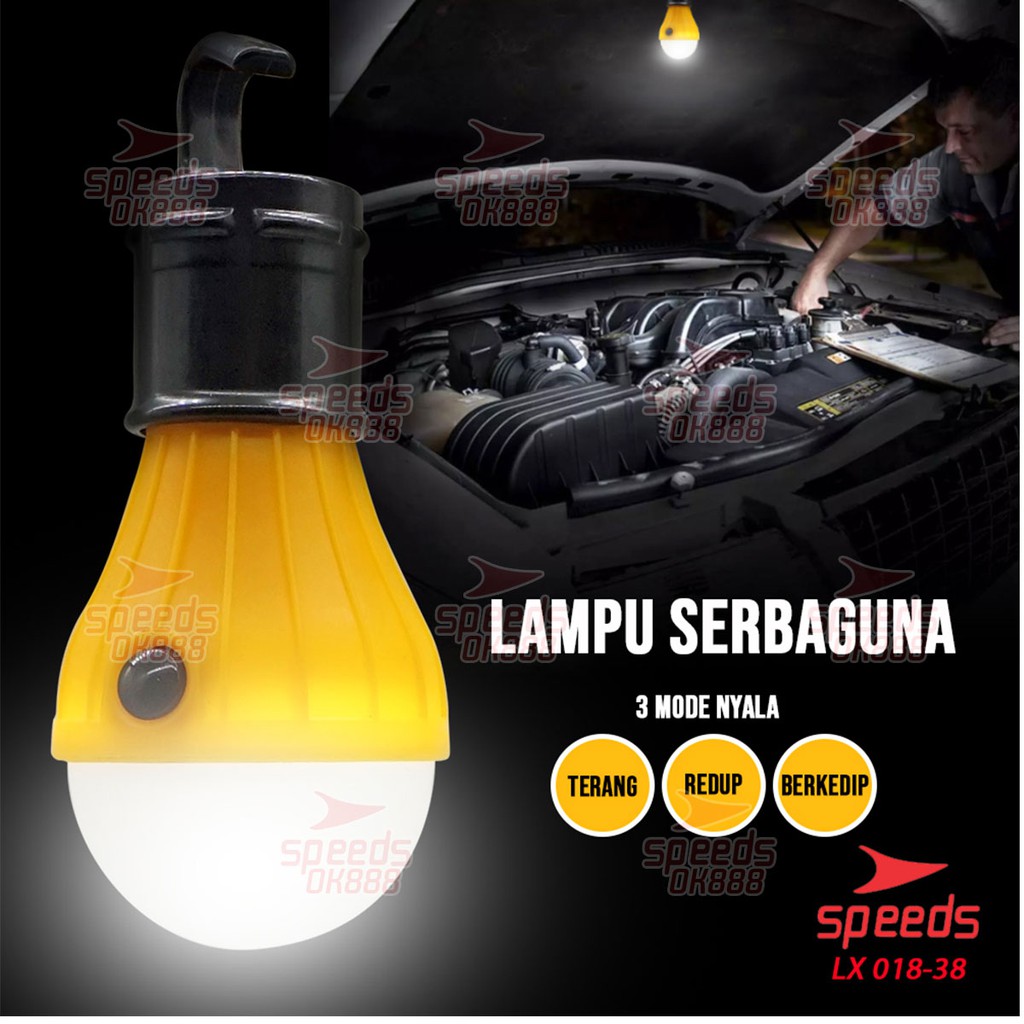 Jual SPEEDS Lampu LED Lampu Emergency Cas Bohlam Multifungsi Lampu ...
