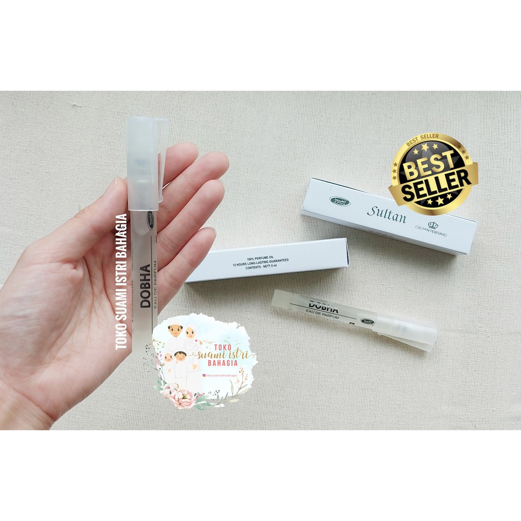 Jual Parfum Pen Spray Sultan 8ml Arab Minyak Wangi Dobha Oleh Haji 8 ml ...