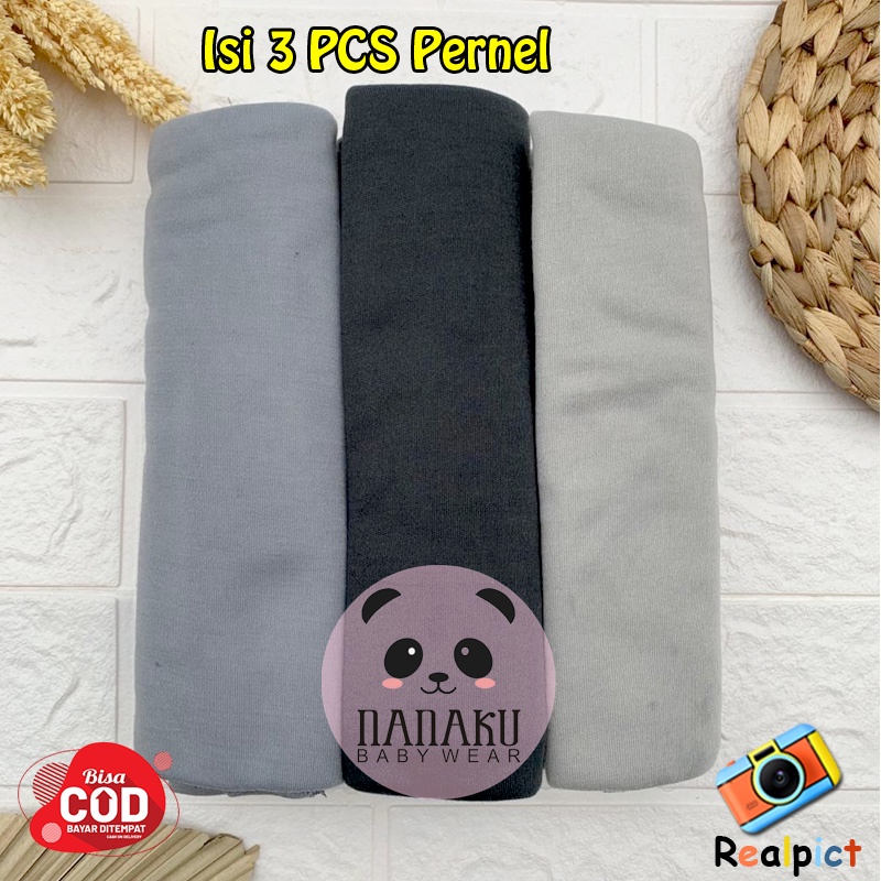 Jual 3 PCS Pernel Bayi Bedong Bayi Baru Lahir Ukuran 110cm x 90cm ...