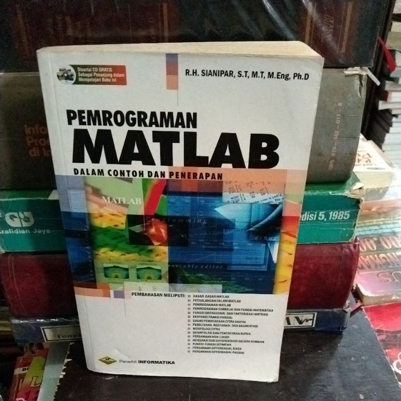 Jual program Matlab dalam contoh dan penerapan | Shopee Indonesia