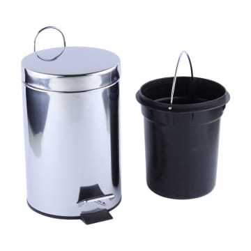 Jual Krisbow Tempat Tong Sampah Stainless 3 Liter | Shopee Indonesia