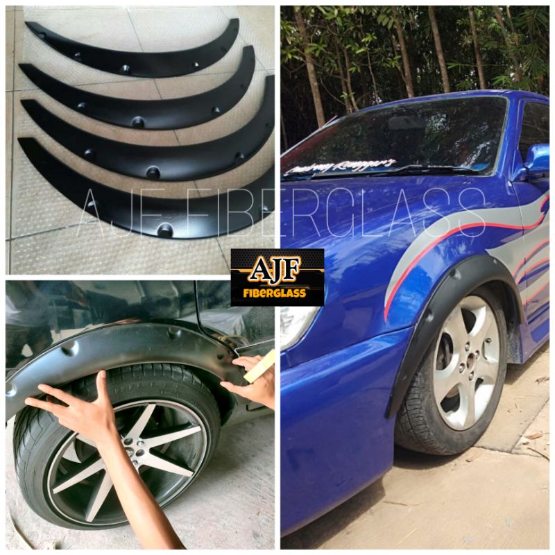Jual 1set Over Fender Universal (bisa untuk beberapa jenis mobil ...