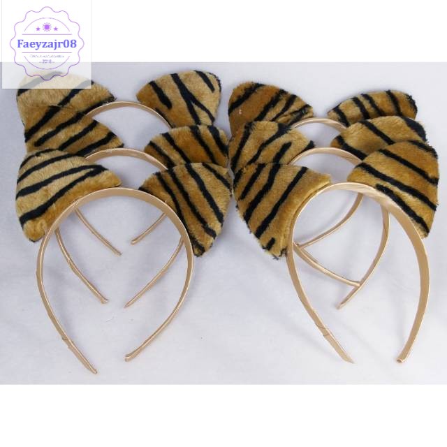 Jual Bando motif macan kuping garis/totol isi 6 PCS | Shopee Indonesia