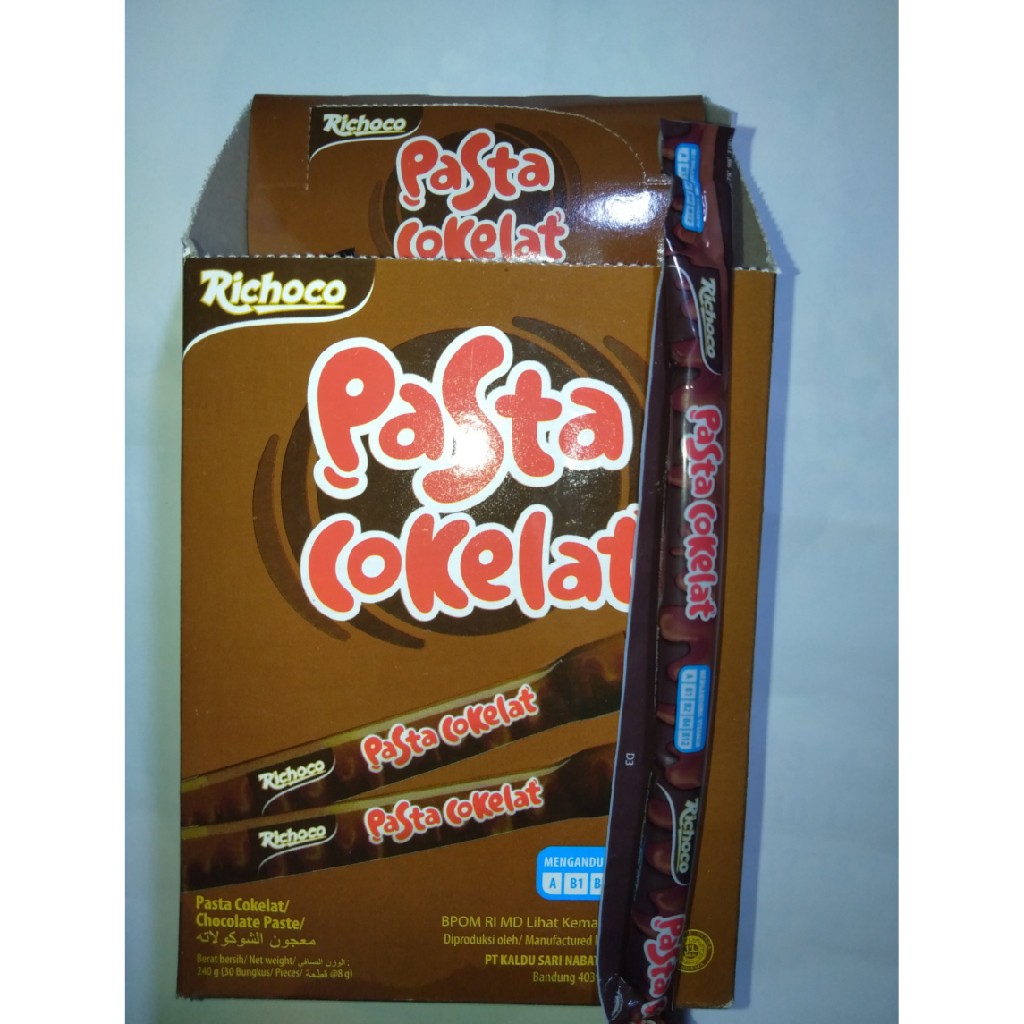 Jual Pasta / Selai Coklat Keju Richeese Richoco Kotak Box (isi 30 pcs ...