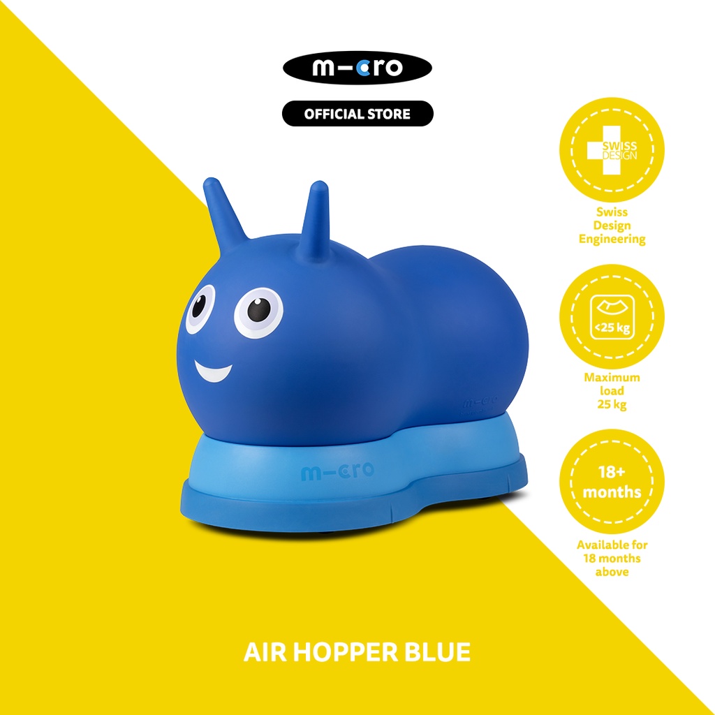 Jual Micro Air Hopper Blue - Mainan Roda Bola Hopper | Shopee Indonesia