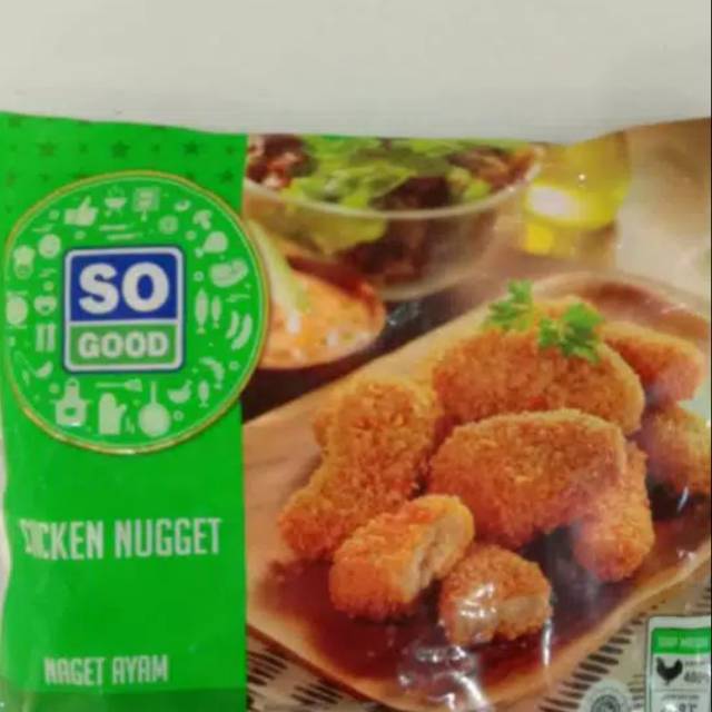 Jual So Good Chicken Nugget Original dan Hot Spicy 400 gram | Shopee ...