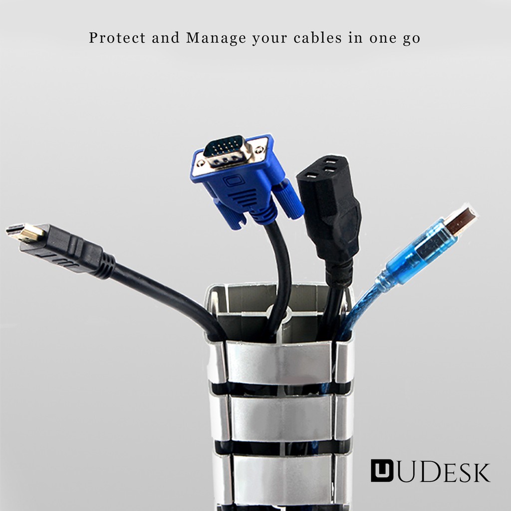 Jual UDESK Accessories - Cable Chain Protector & Management Sit ...