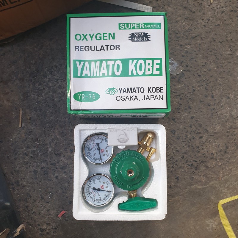 Jual YAMATO regulator Oxygen Acetylene Kobe YR-71 76 Gas Oksigen Oxy rj | Shopee Indonesia