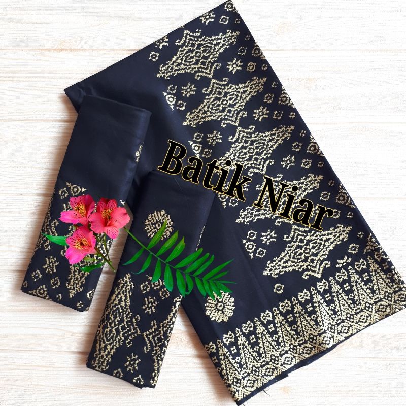 Jual kain batik prada mas batik niar songket palembang | Shopee Indonesia