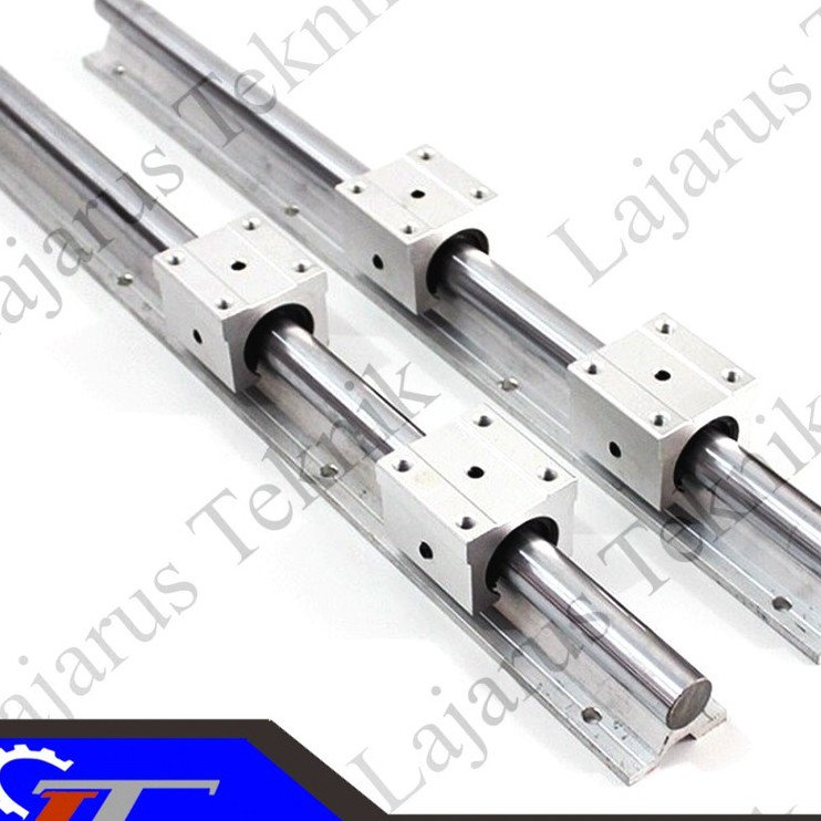 Jual SBR20 / SBR 20 - 1300 mm Linear Rail Guide 2PCS + SBR20UU / SBR 20 ...