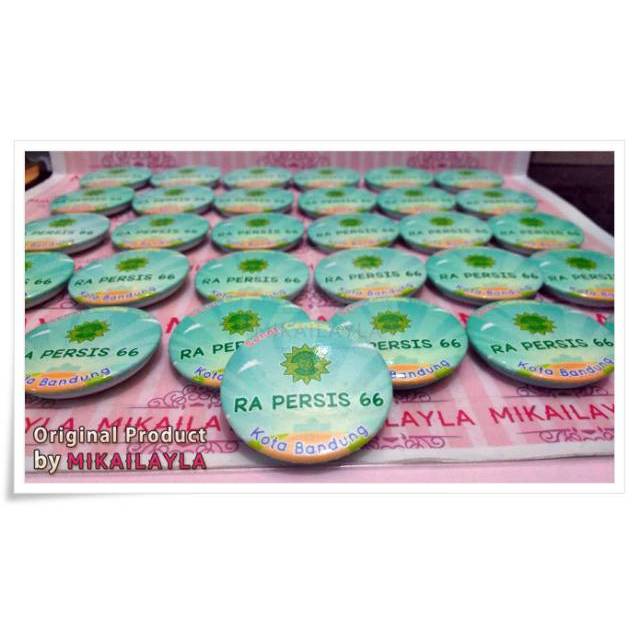 Jual Desain & Cetak PIN 58 mm (5,8 Cm) | Shopee Indonesia