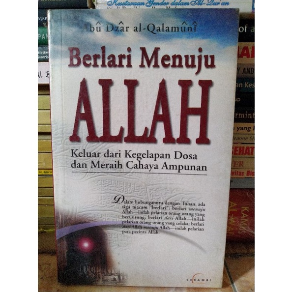 Jual Berlari Menuju Allah (Keluar dari Kegelapan Dosa dan Meraih Cahaya ...