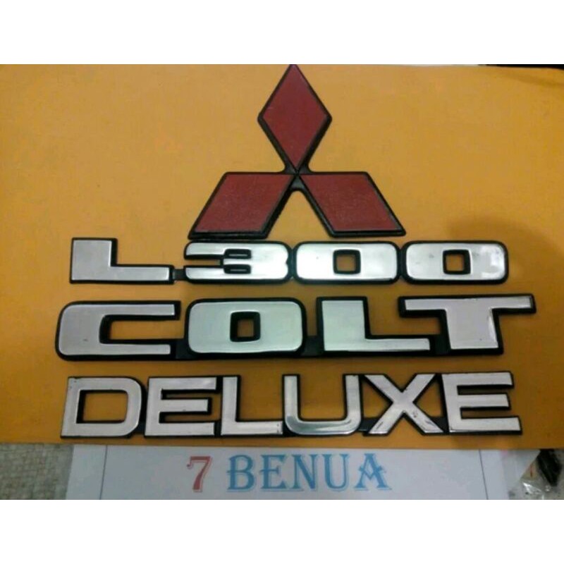 Jual LOGO/EMBLEM MITSUBISHI COLT L300 PAKET 4 | Shopee Indonesia