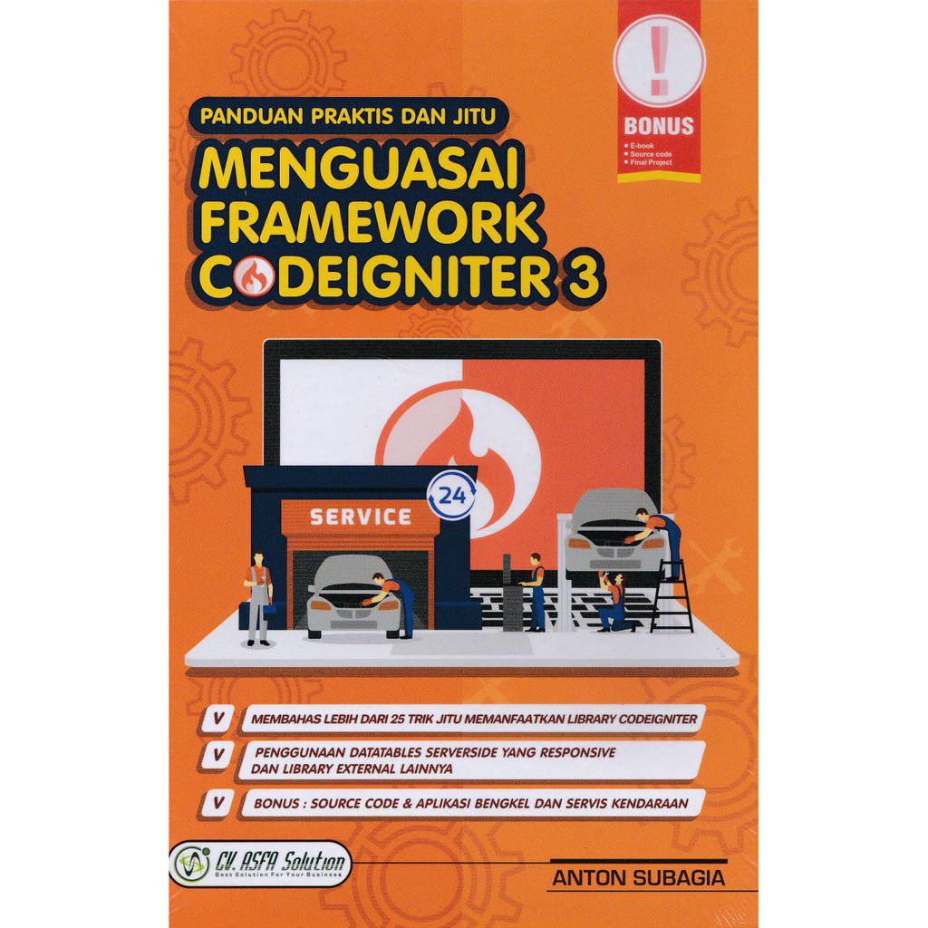 Jual PANDUAN PRAKTIS DAN JITU MENGUASAI FRAMEWORK CODEIGNITER 3 ... Jual PANDUAN PRAKTIS DAN JITU MENGUASAI FRAMEWORK CODEIGNITER 3 ...