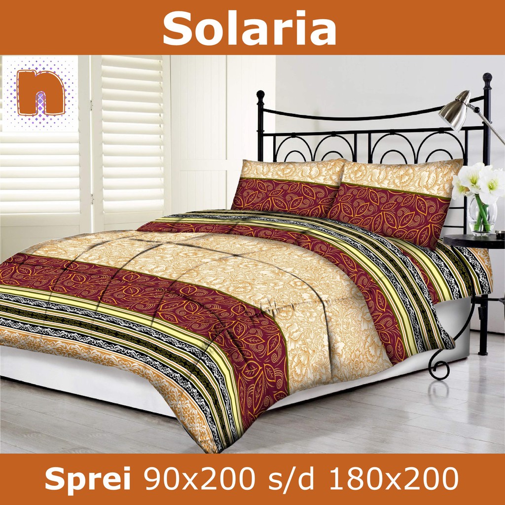 Jual Tommony Sprei Single / Queen / King - Solaria | Shopee Indonesia