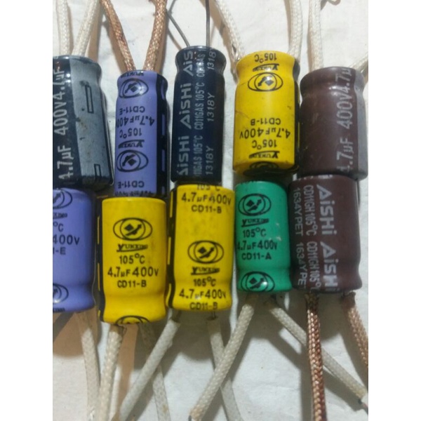 Jual elco 4,7uf/400V cabutan | Shopee Indonesia