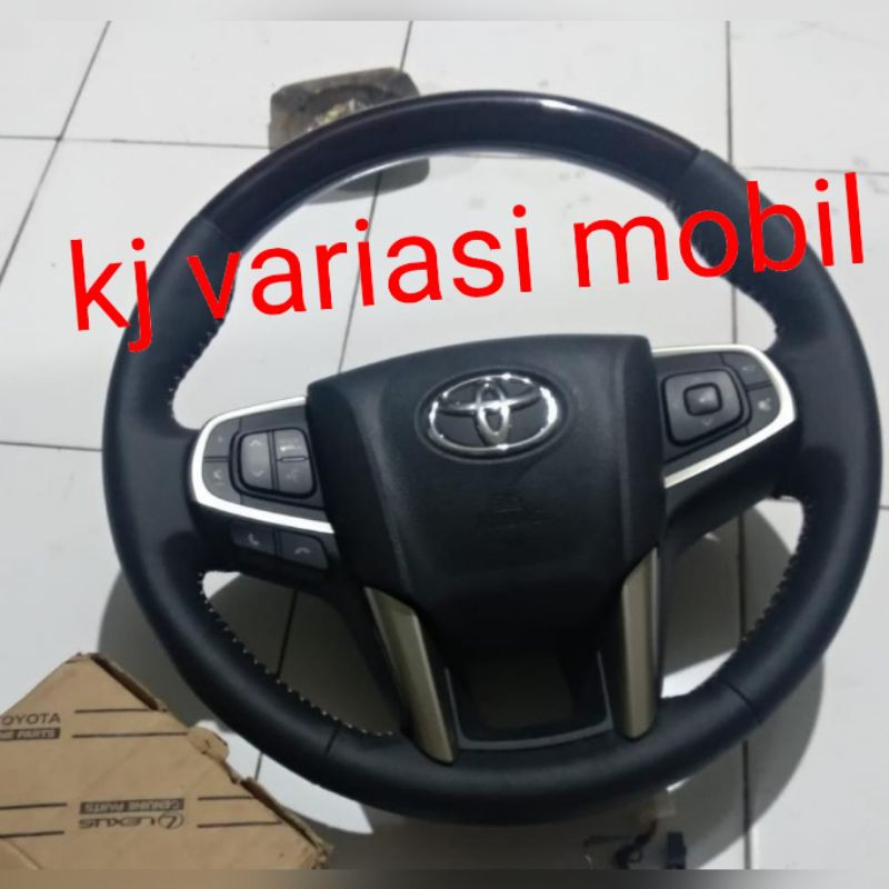 Jual setir asli orisinil toyota inova venture komplit air bag n tombol ...