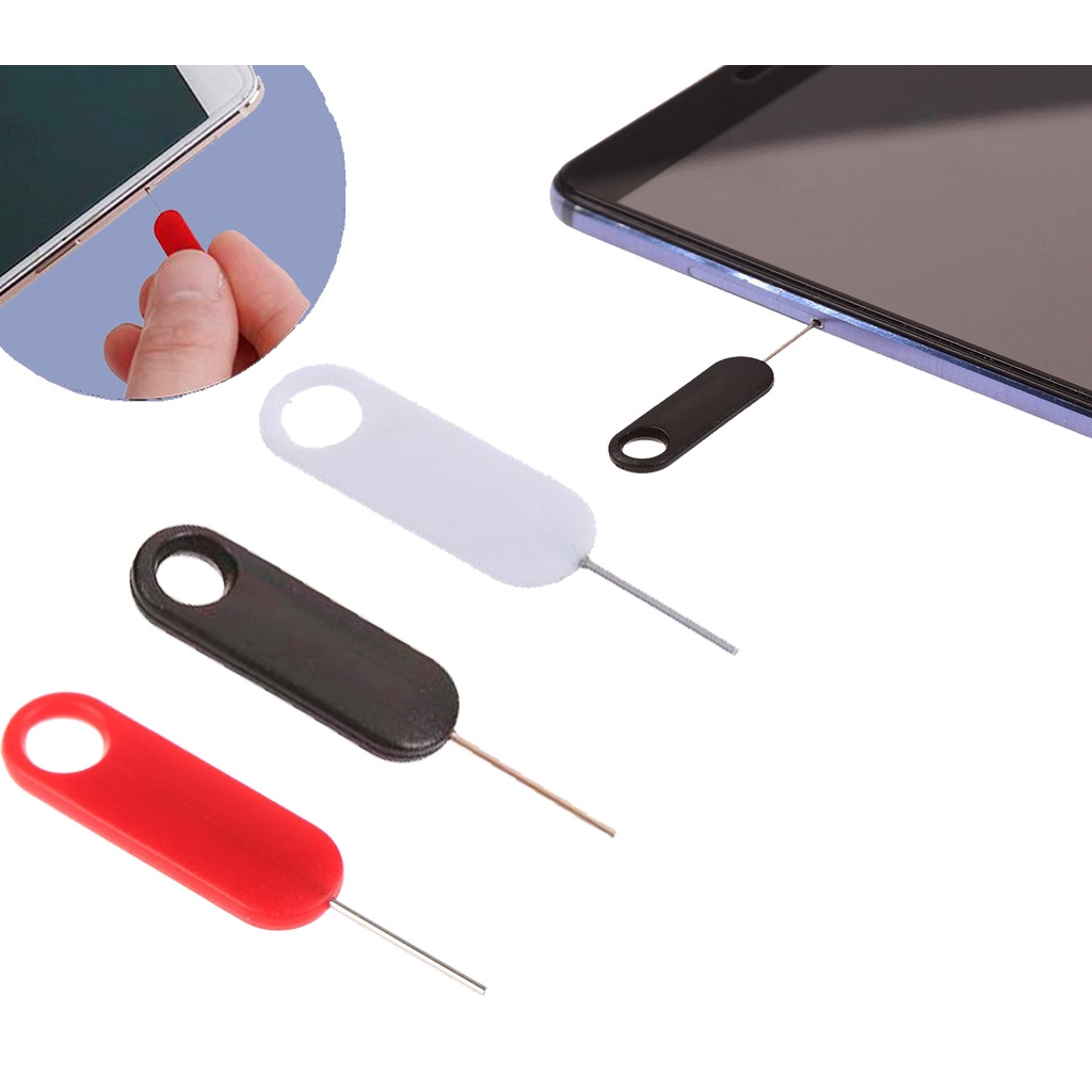 Jual Colokan Sim Card/Jarum Pembuka HP/Sim Card Tray Ejector Pin ...