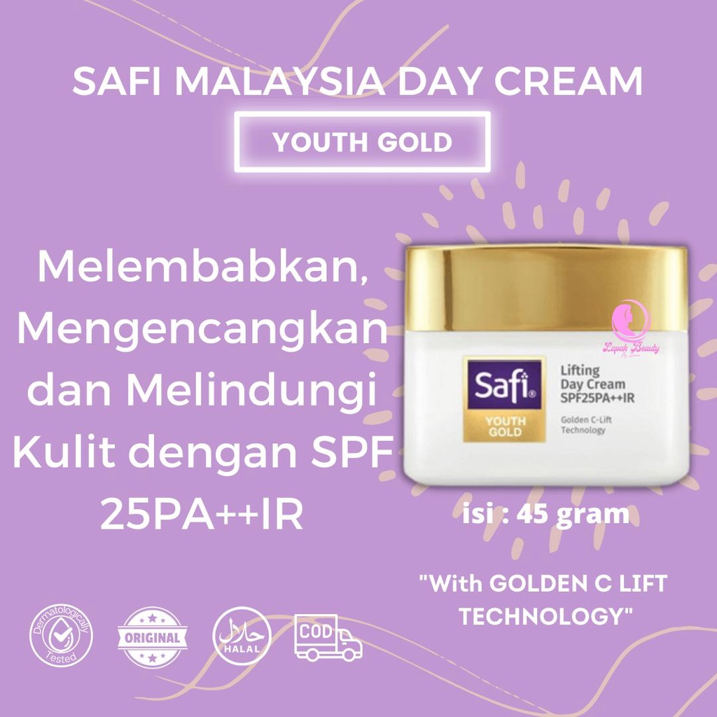 Jual Safi Day Cream Krim Pagi Siang Pelembab Pencerah Wajah Brightening ...