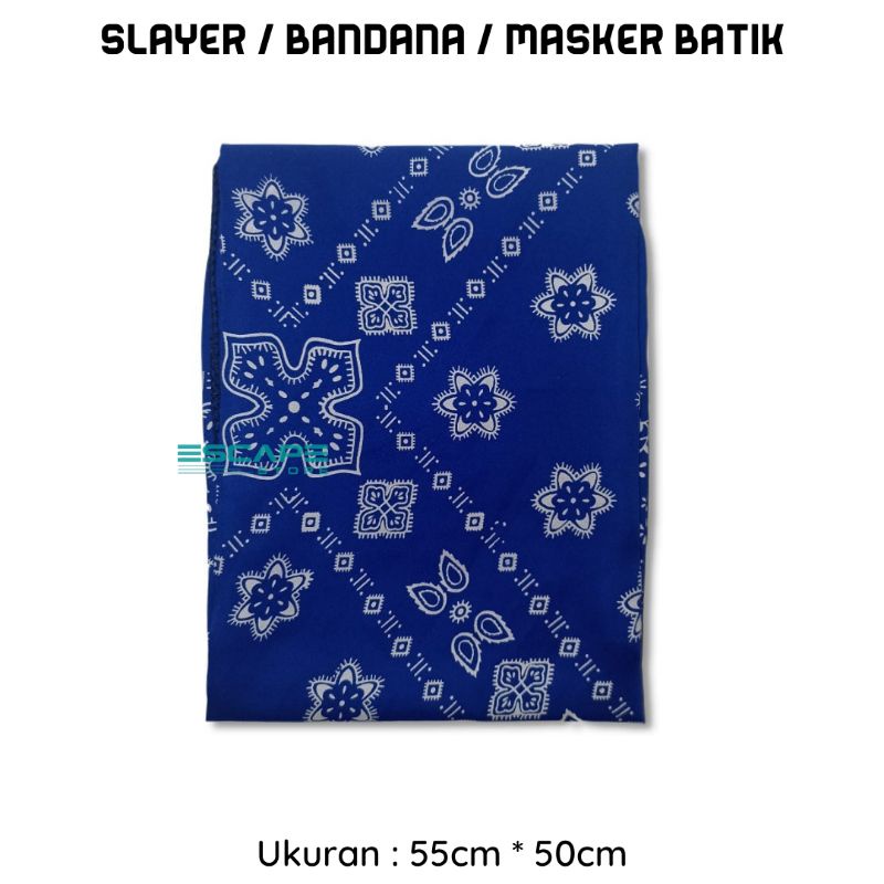 Jual Slayer batik multifungsi bandana batik masker batik syal batik ...