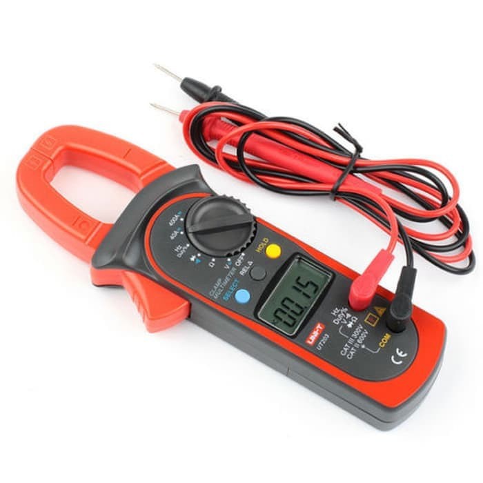 Jual Digital Clamp Meter (Tang Ampere AC-DC) UniT UT-203 | Shopee Indonesia