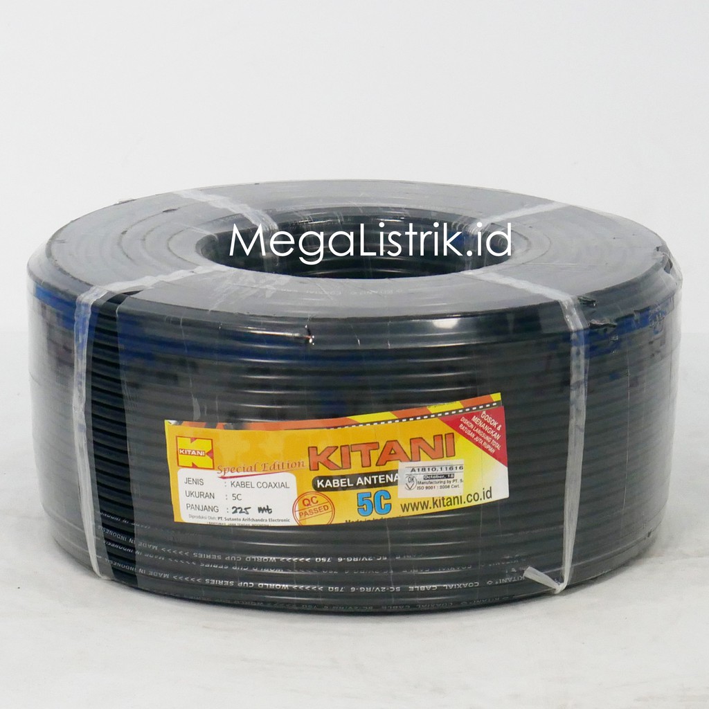 Jual KITANI KABEL TV / ANTENA / COAXIAL 5C ( 225 YARD ) | Shopee Indonesia