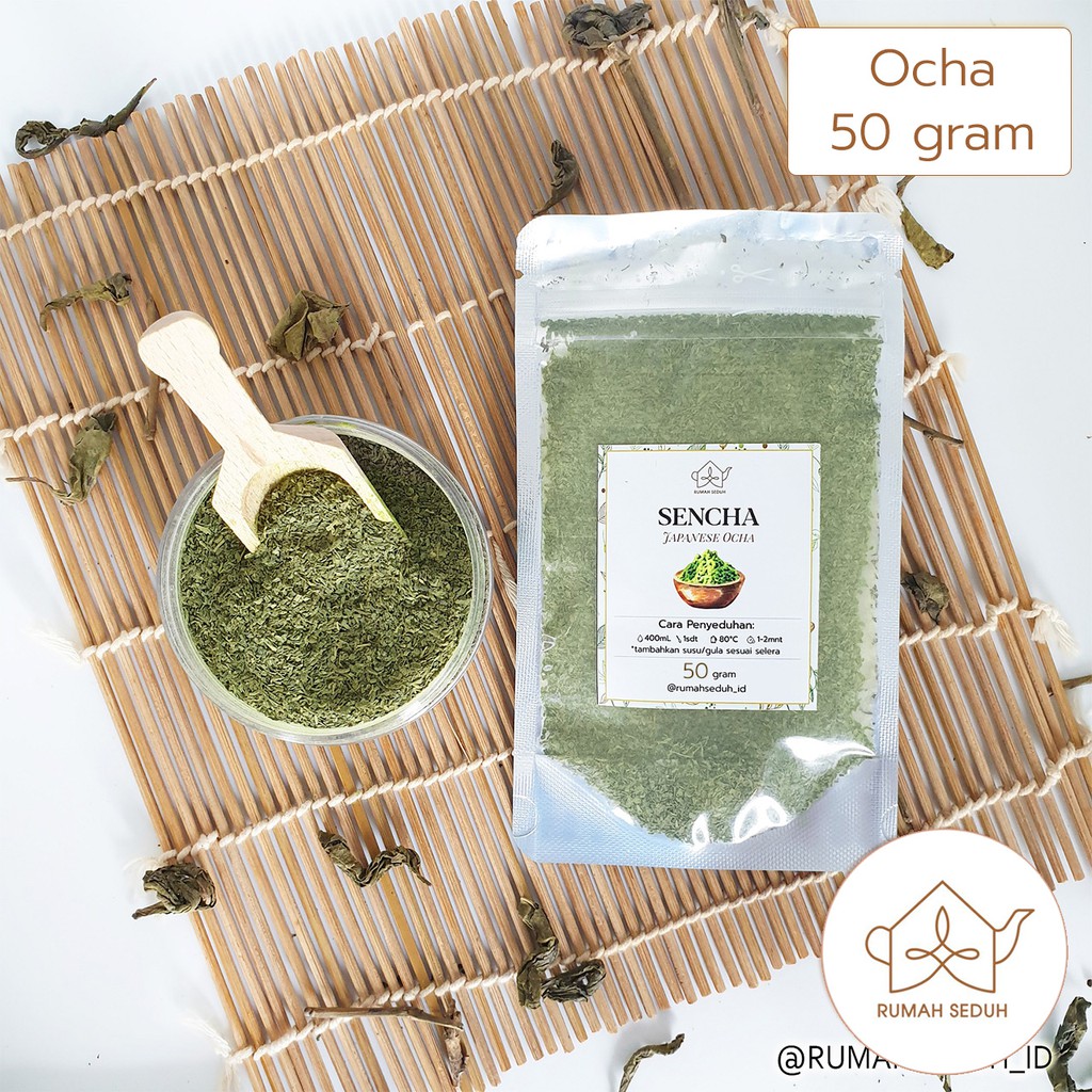 Jual 50gr Premium Ocha / Sencha Tea / Teh Hijau / Green Tea / Japanese ...
