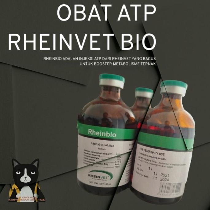 Jual Rheinbio ATP 100ml Obat Hewan Ternak BIO ATP Injeksi ATP Untuk ...