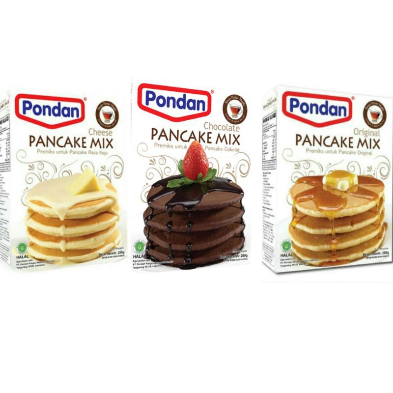 Jual PONDAN PANCAKE MIX 250GR | Shopee Indonesia