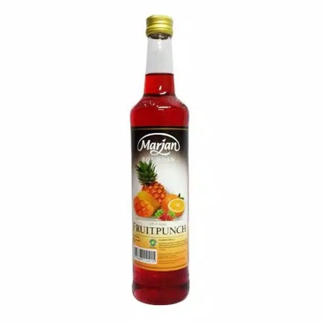 Jual Marjan Boudoin Sirup Rasa Fruit Punch 460 ml | Shopee Indonesia