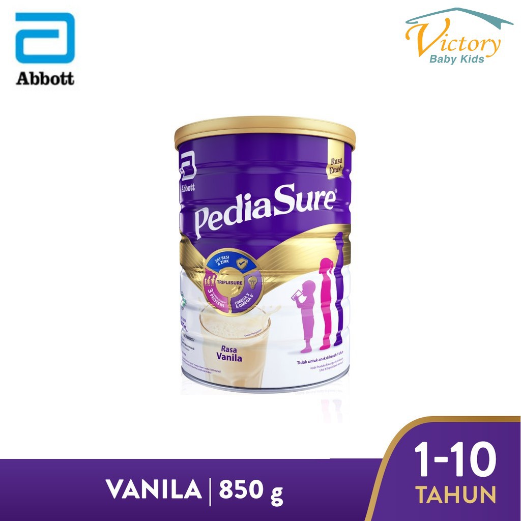 Jual Pediasure Triplesure Vanila 850gr (1-10 tahun) Susu Formula Pertumbuhan Anak | Shopee Indonesia