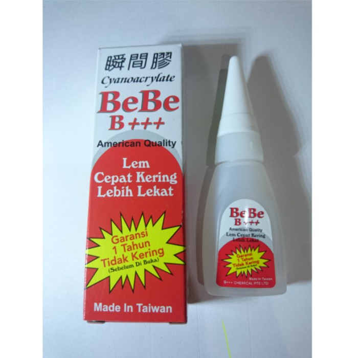 Jual Lem Setan / Lem Korea / Cyanoacrylate Super Glue Merek BeBe / B ...