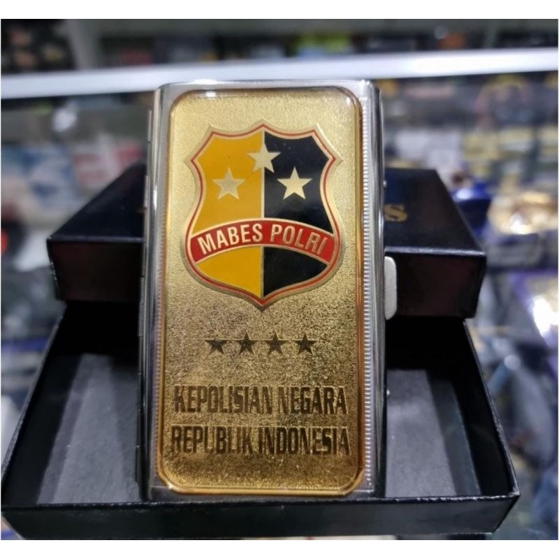 Jual Tempat rokok Mabes Polri | Wadah rokok Mabes Polri | Kotak rokok ...