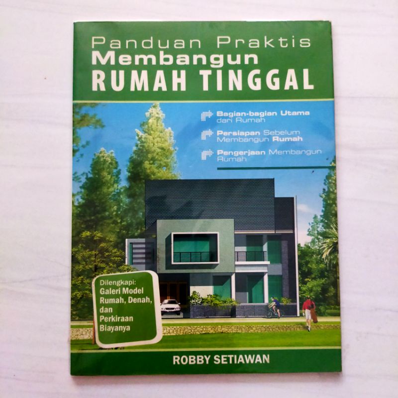 Jual Buku Panduan Praktis MEMBANGUN RUMAH TINGGAL Robby Setiawan | Shopee Indonesia