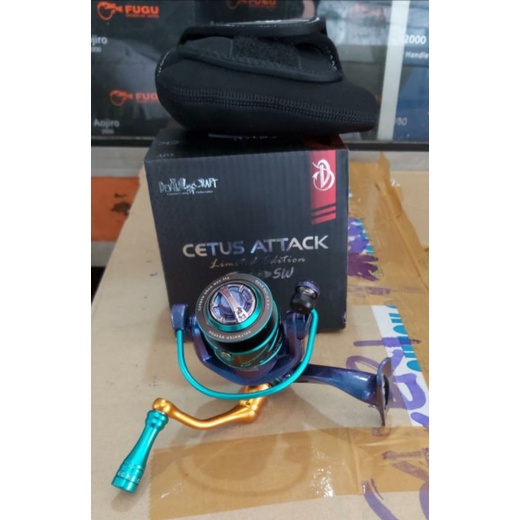 Jual Reel cetus attack devil craft limited edition 800 sw | Shopee ...