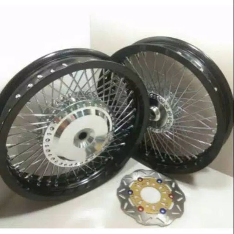 Jual Sepaket Velg Jari Jari Seribu Velg Rossi Ring 14 Motor Honda PCX ...