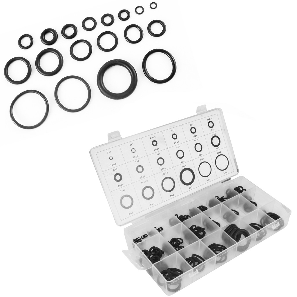 Jual Allefix O-ring Set - Oring Seal Kit 225pcs - Karet Ring Set - Seal ...