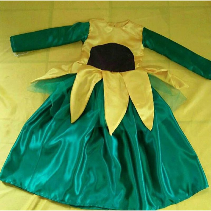 Jual kostum bunga matahari/kostum bunga/kostum tanaman/baju bunga/baju ...