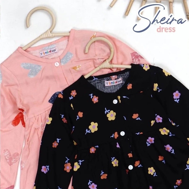 Jual Dress Anak Perempuan SHEIRA DRESS rayon anak bahan katun rayon ...