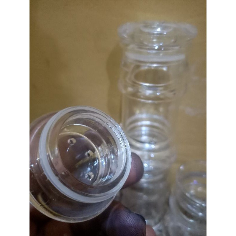 Jual botol / tempat bumbu lada bubuk merica garam mika akrilik plastik ...