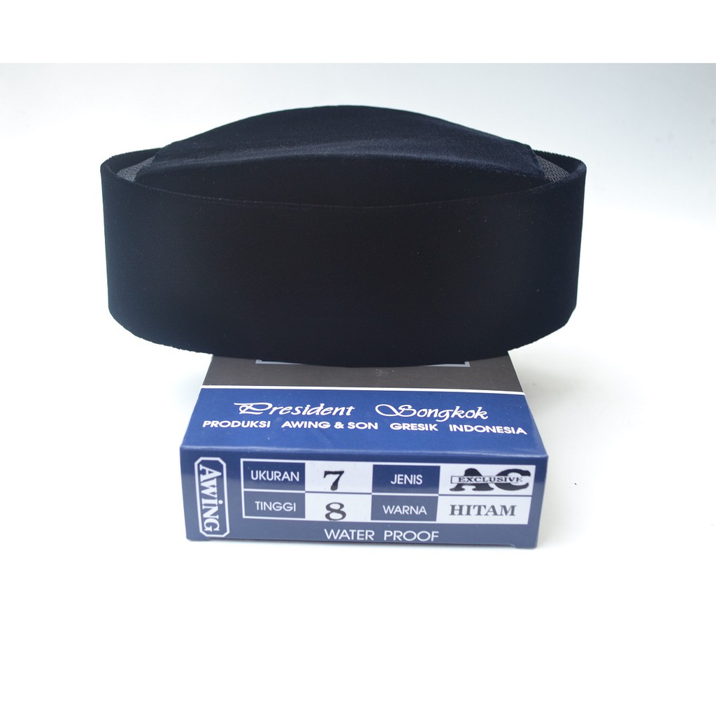 Jual Songkok Susun Awing Songkok Awing Exclusive Tumpuk TInggi 8 cm ...