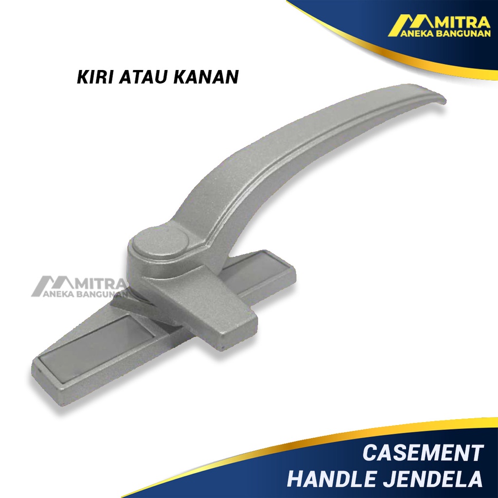 Jual CASEMENT HANDLE JENDELA ALUMUNIUM KIRI ATAU KANAN KAITAN JENEDLA ...