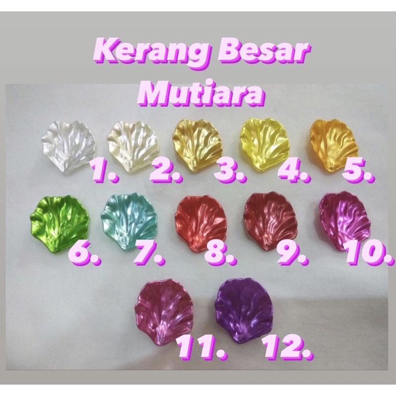 Jual Kerang Besar Mutiara 42x46mm | Shopee Indonesia