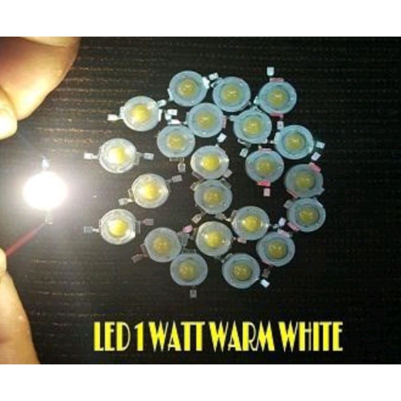 Jual Lampu LED 1 Watt (Putih dan Warm White) | Shopee Indonesia